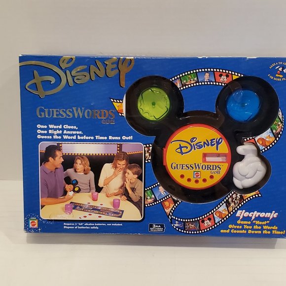 Mattel | Toys | Disney Mattel Electronic Guess Words Game0 ...